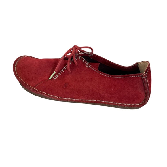 Clarks | Shoes | Clarks Originals Faraway Field Shoe Red 9 Leather ...